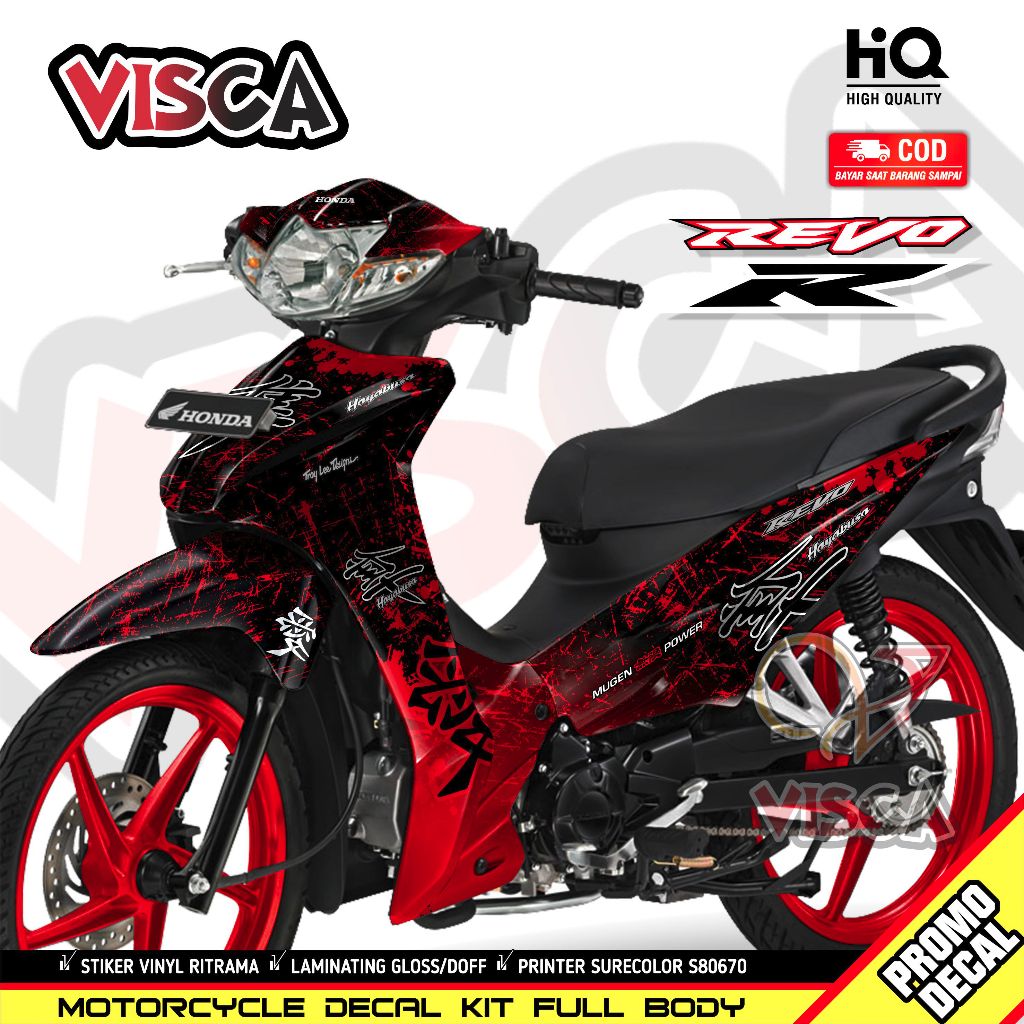 Jual Decal Revo R 110 Full Body Stiker Absolute Revo R 110 Full Body ...