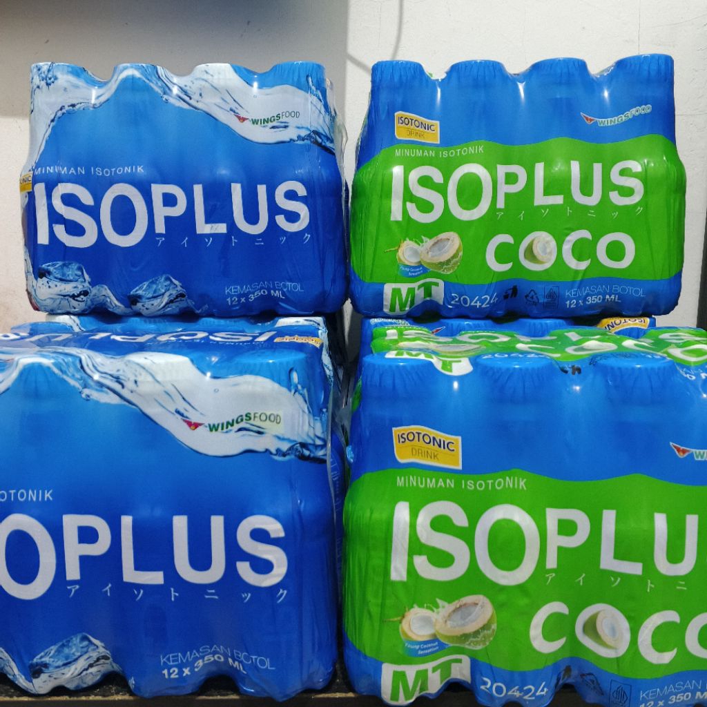 Jual ISOPLUS ORIGINAL / COCO 350ML 1 DOS ISI 12 BOTOL / SLOP | Shopee ...