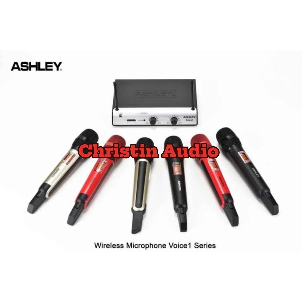 Jual Mic Wireless Ashley Voice 1 Original Microphone | Shopee Indonesia