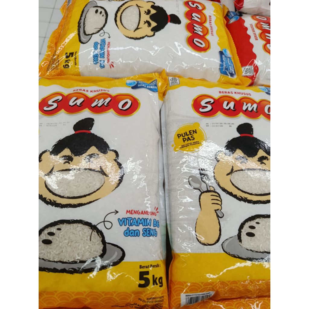 Jual Sumo Beras Premium kemasan Kuning 5 KG | Shopee Indonesia