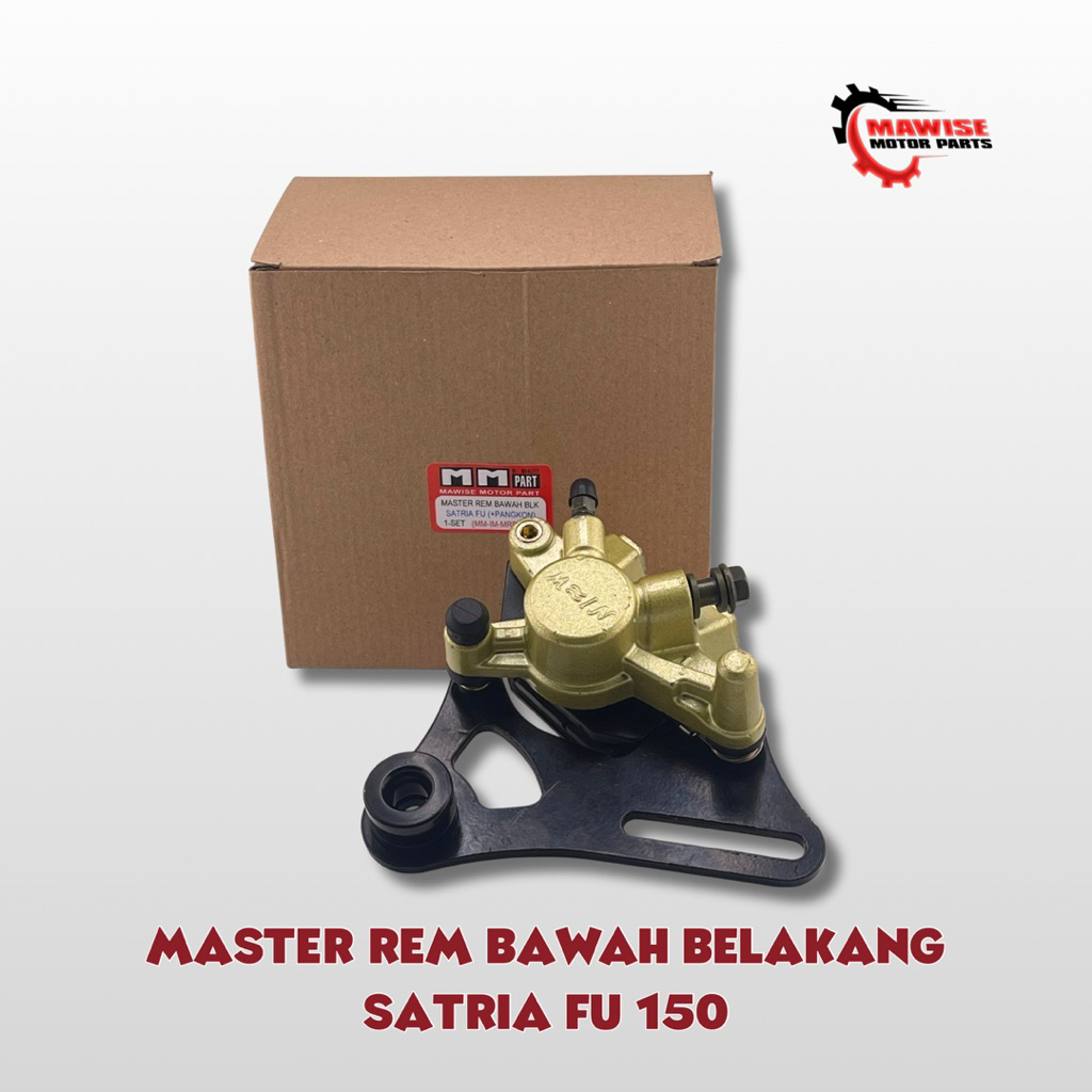 Jual MASTER REM BAWAH BELAKANG ASSY SATRIA FU (+PANGKON) – Kaliper Master Rem Cakram Belakang ...