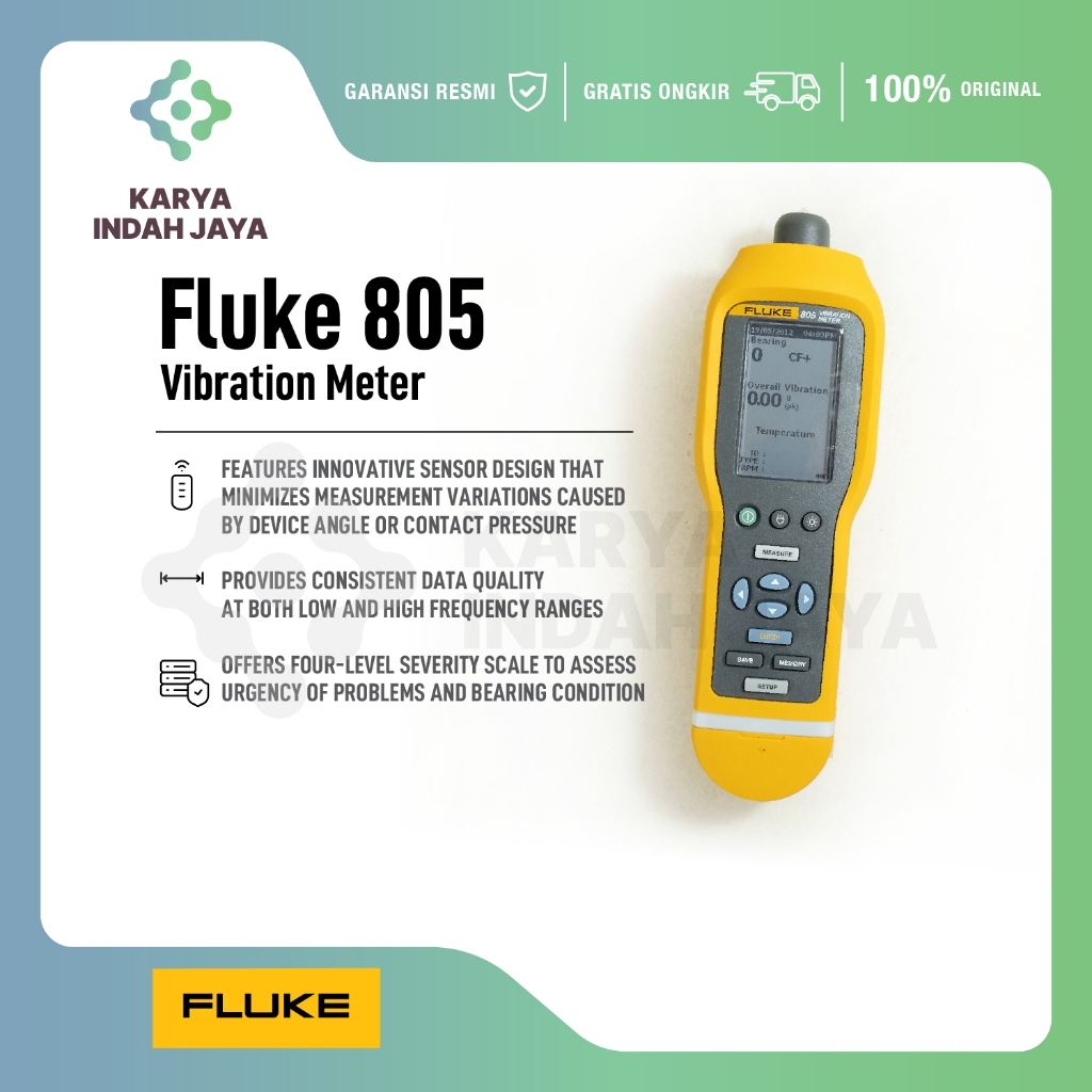 Jual Fluke 805 Vibration Meter | Shopee Indonesia