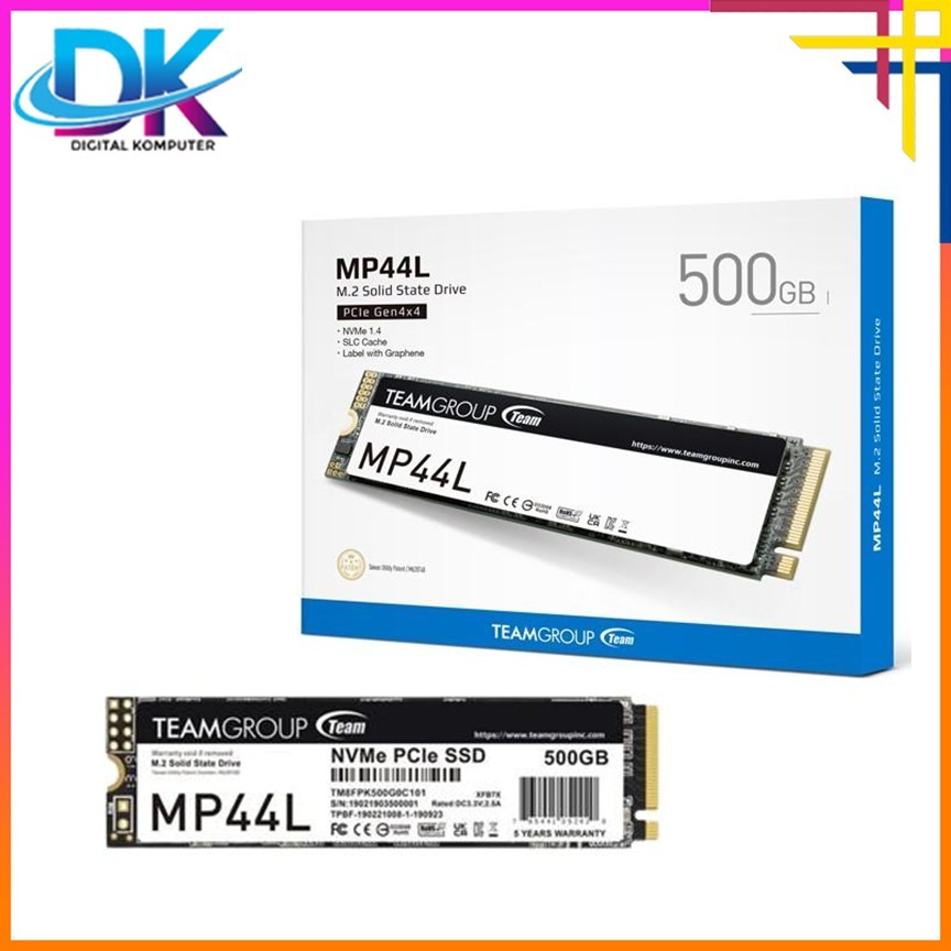 Jual SSD NVME 2280 GEN4 500GB - MP44L - SSD NVME GEN 4 - SSD TEAM GROUP ...