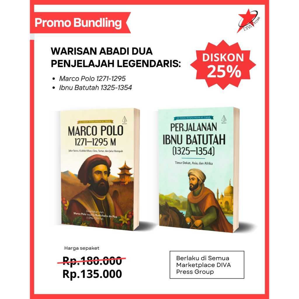 Jual IRCiSoD - Paket Buku Warisan Abadi Dua Penjelajah Legendaris ...
