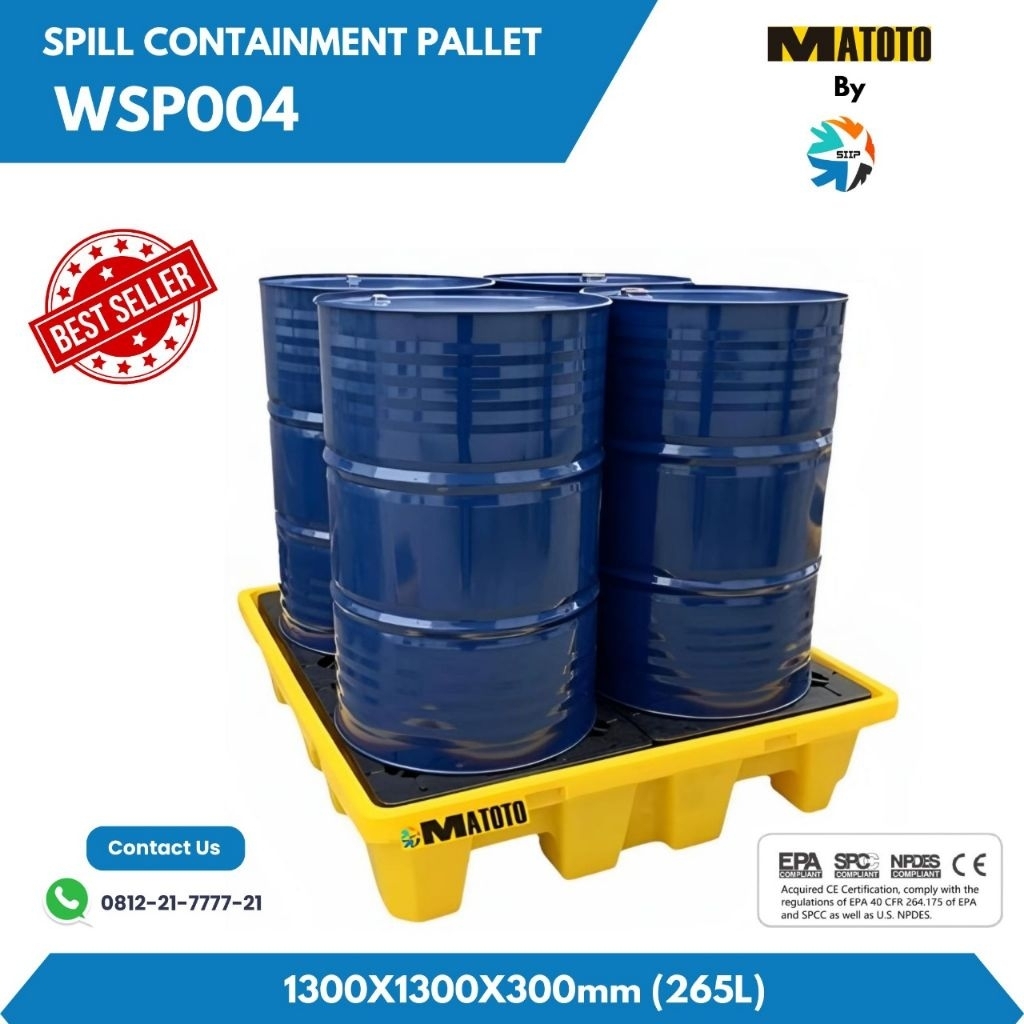 Jual SPILL CONTAINMENT PALLET MATOTO (WSP004) | Shopee Indonesia