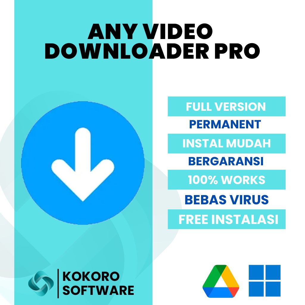 Jual Any Video Downloader Pro | Windows | Shopee Indonesia