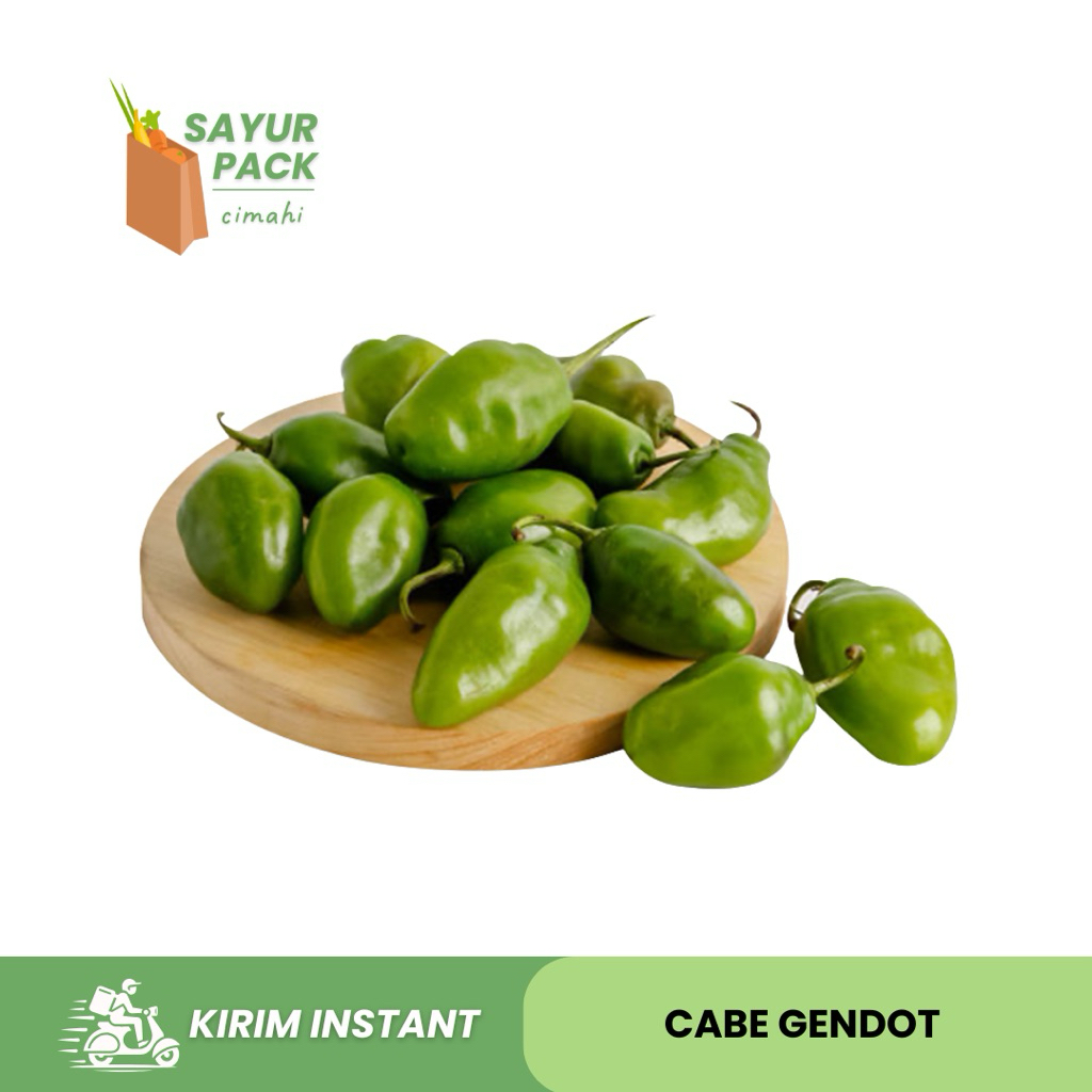 Jual CABE GENDOT 250 gram | cabe gendot besar segar | sayur instant ...