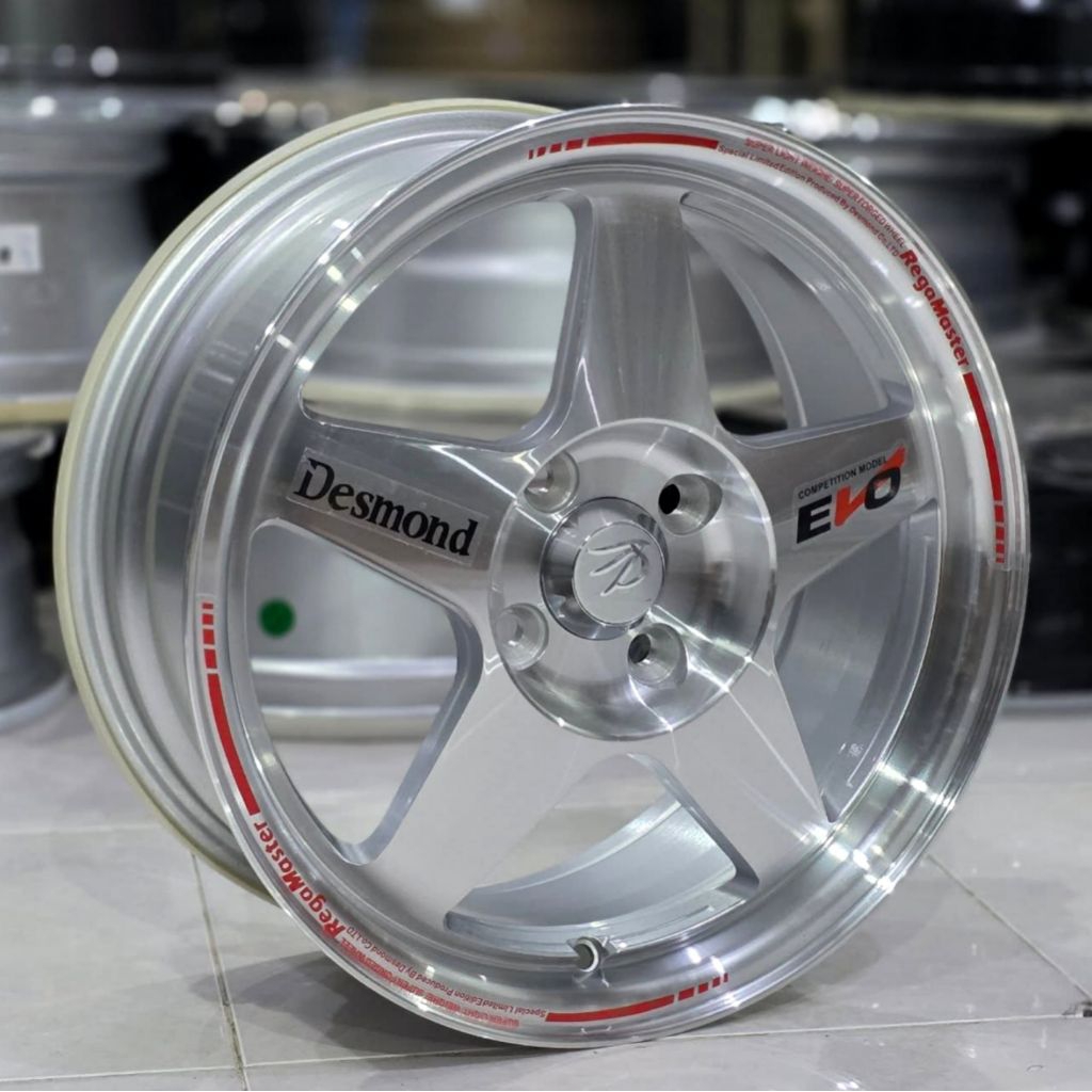 Jual velg racing SPOON EVO R15 PCD 4X100 LEBAR 6,5 velg mobil ring 15 ...