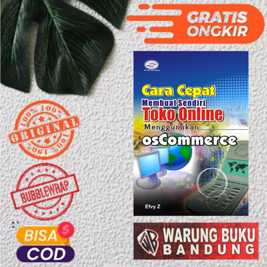 Jual Buku Cara Cepat Membuat Sendiri Toko online Menggunakan osCommerce ...