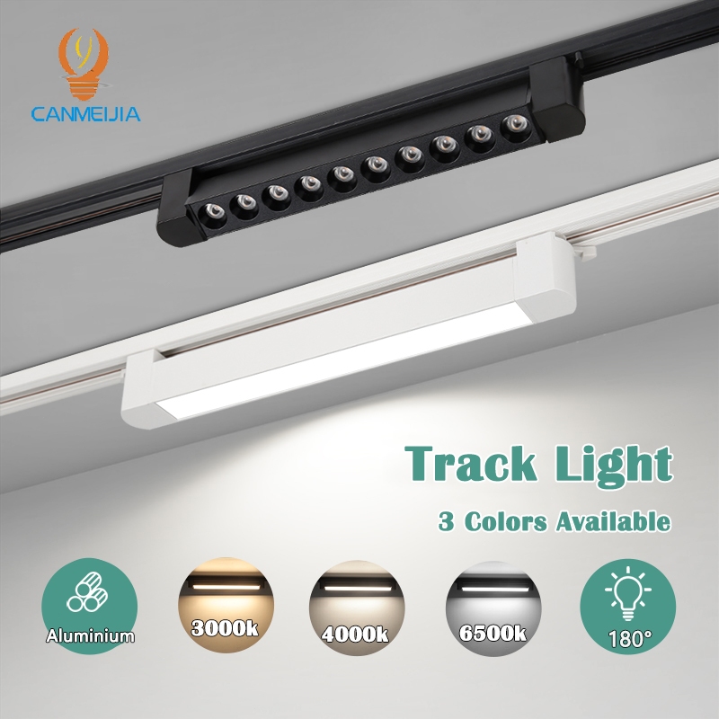 Jual New Lampu Rel Track COB Linear Light Minimalis Lampu Sorot Led ...