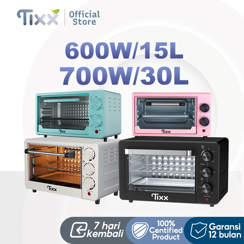 Jual TIXX Electric Oven Low Watt 15L/30L 600W/700W | Shopee Indonesia