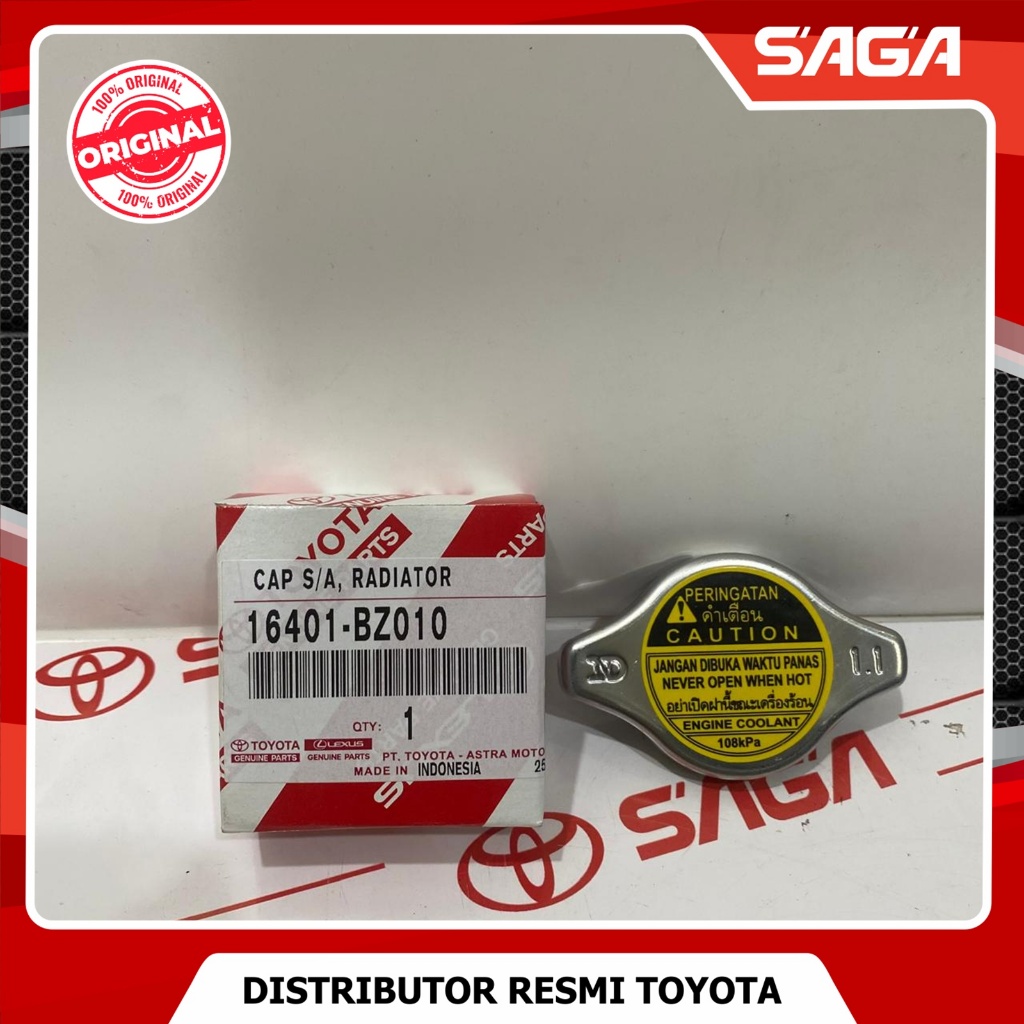 Jual SAGA | Tutup Cap Radiator Avanza Xenia Rush Terios Original Toyota ...