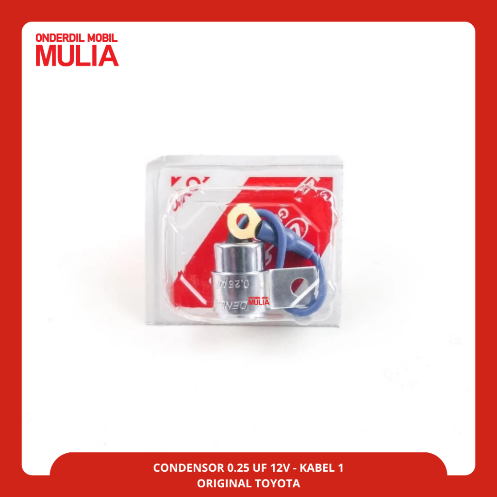 Jual Condensor Kijang 0.25 UF 12V Kondensor KF 90099-52059 GENUINE ...