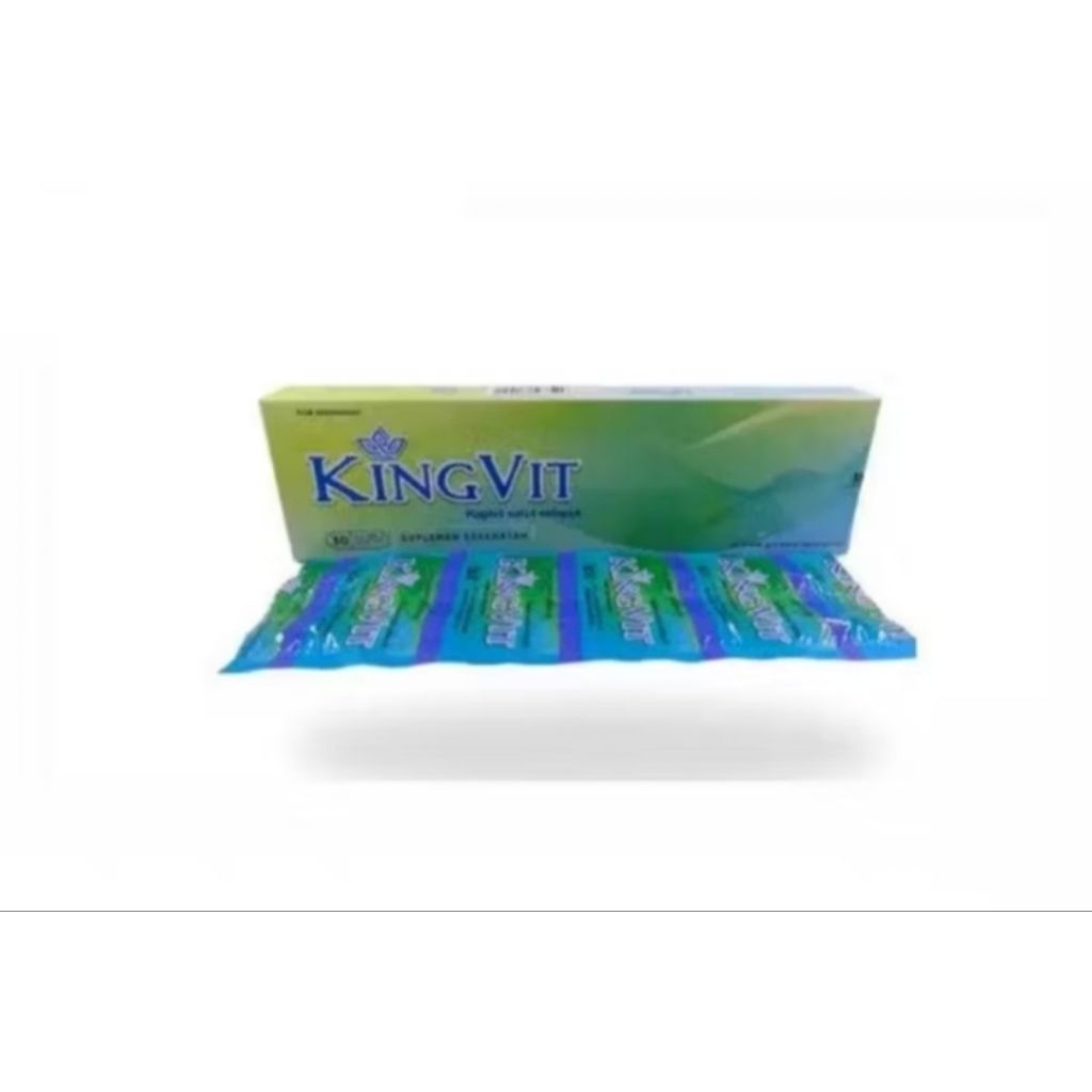 Jual KingVit QueenVit - Suplemen Promil Untuk Pria dan Wanita isi 10 ...