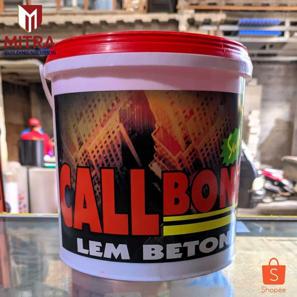 Jual Calbond Lem Beton Perekat untuk Plesteran dan Beton Kalbon 4 Kg ...