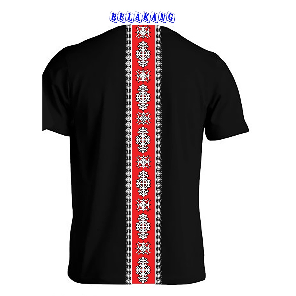 Jual KAOS MOTIF KAKEHANG AMBON DEPAN BELAKANG , BAHAN 100% COTTON ...