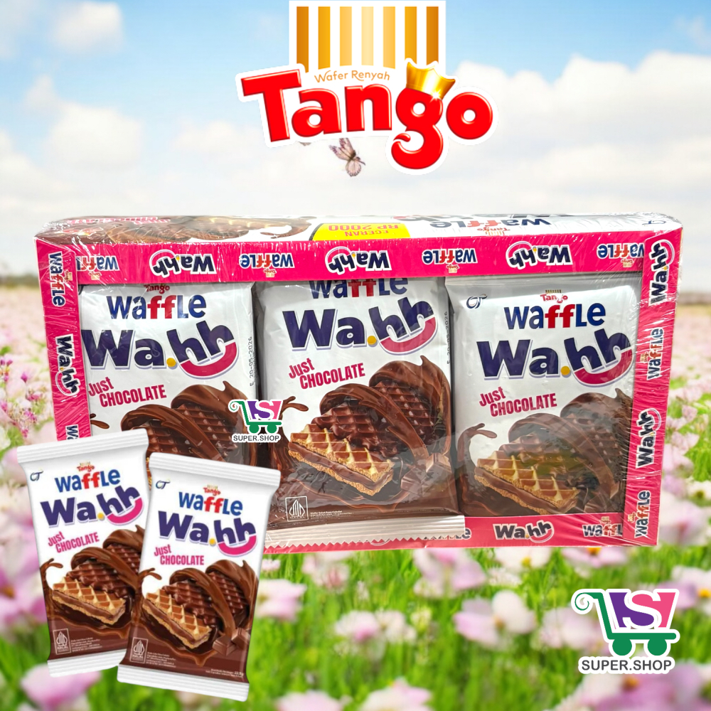 Jual Tango Waffle Wahh Wafer Salut Cokelat PACK (isi 12 pcs) | Shopee ...