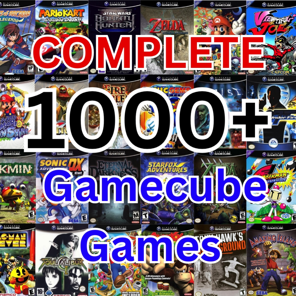 Jual GameCube Games 1000+ (bisa dimain di Gamecube, PC, Android, iOS ...
