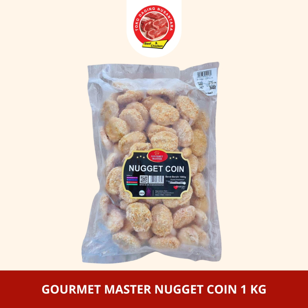 Jual GOURMET MASTER NUGGET COIN 1KG | Shopee Indonesia