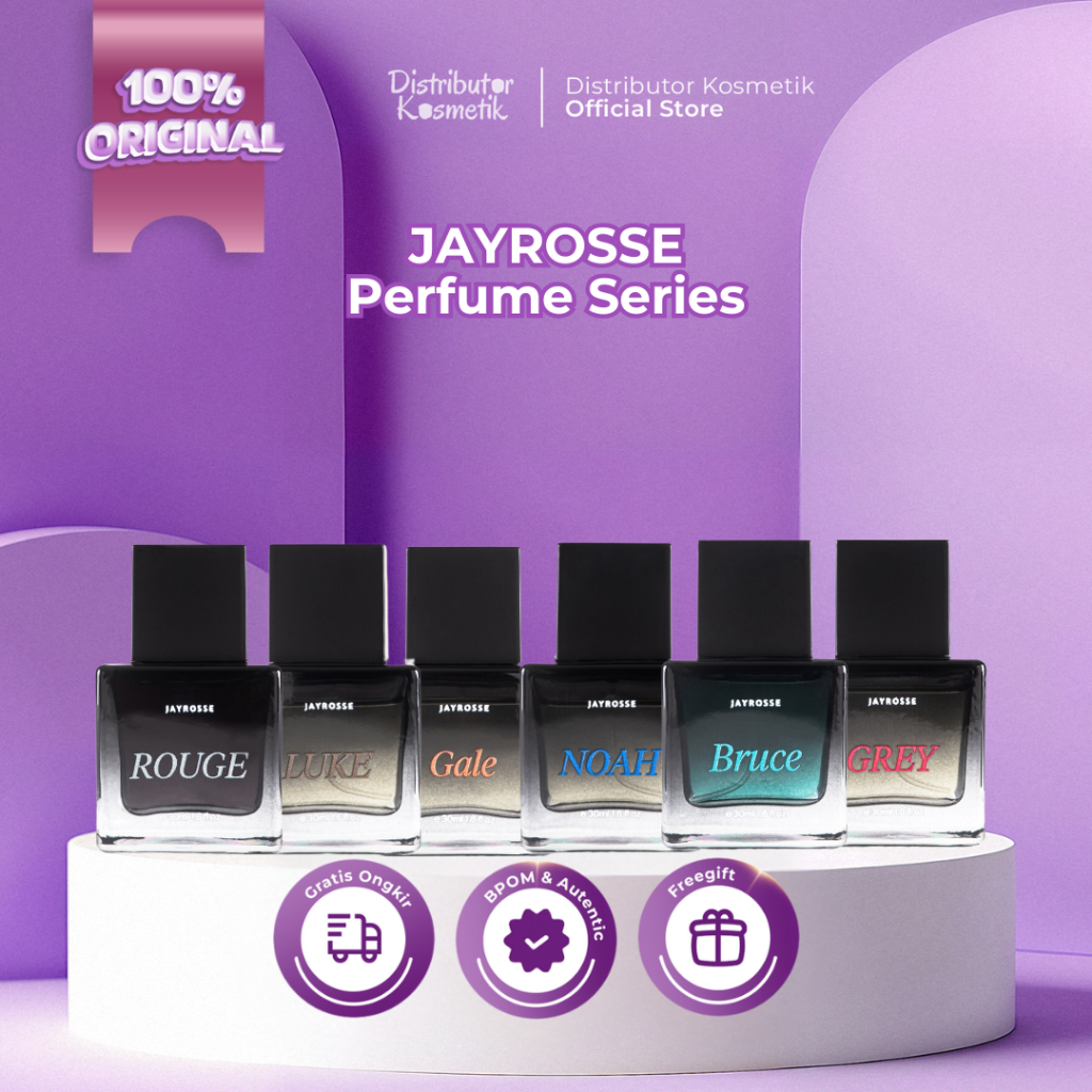Jual [ AGEN RESMI ] JAYROSSE Perfume Grey Rouge Noah Luke Eau De ...