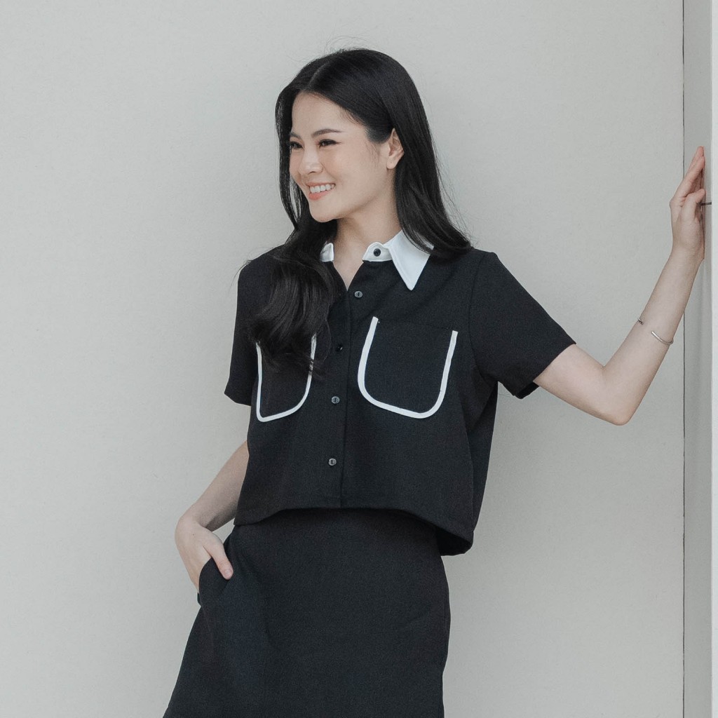 Jual Beatrice Clothing Semarang X Elika Boen Lenore Blouse - Atasan ...