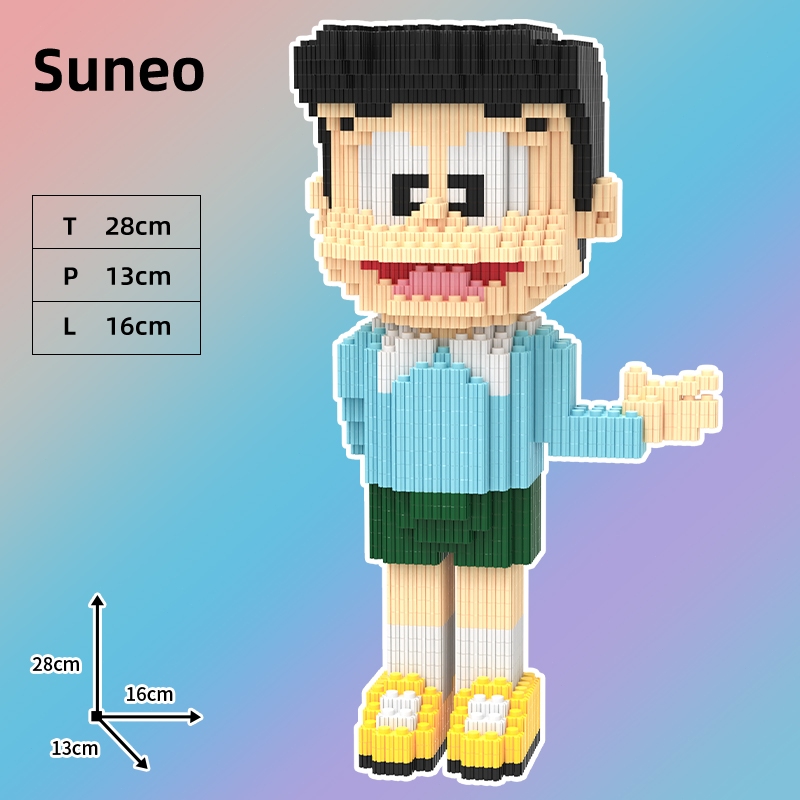 Jual Yeah.Toys store [28cm] Mainan nano Block DIY 3D series karakter ...