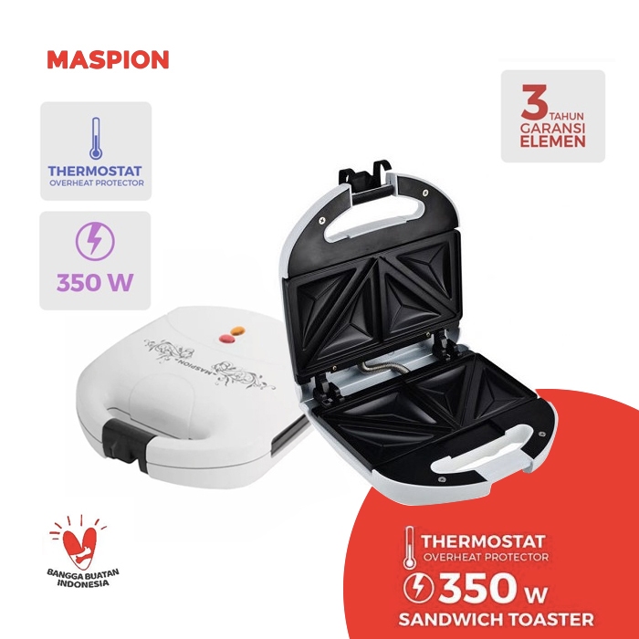Jual Pembakar Roti Listrik MASPION MT-206 untuk Pembakaran Roti ...