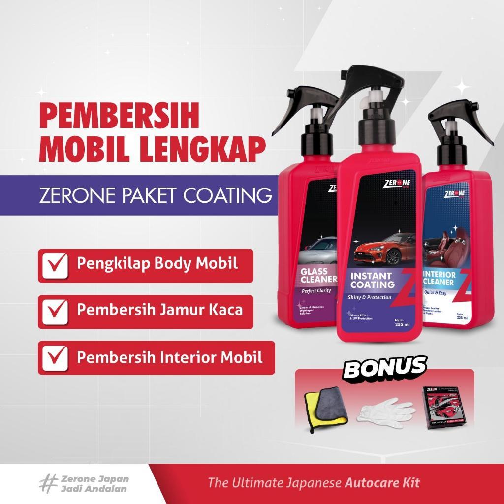 Jual Pengkilap Body Mobil - Zerone Japan Paket Coating Pembersih Jamur ...