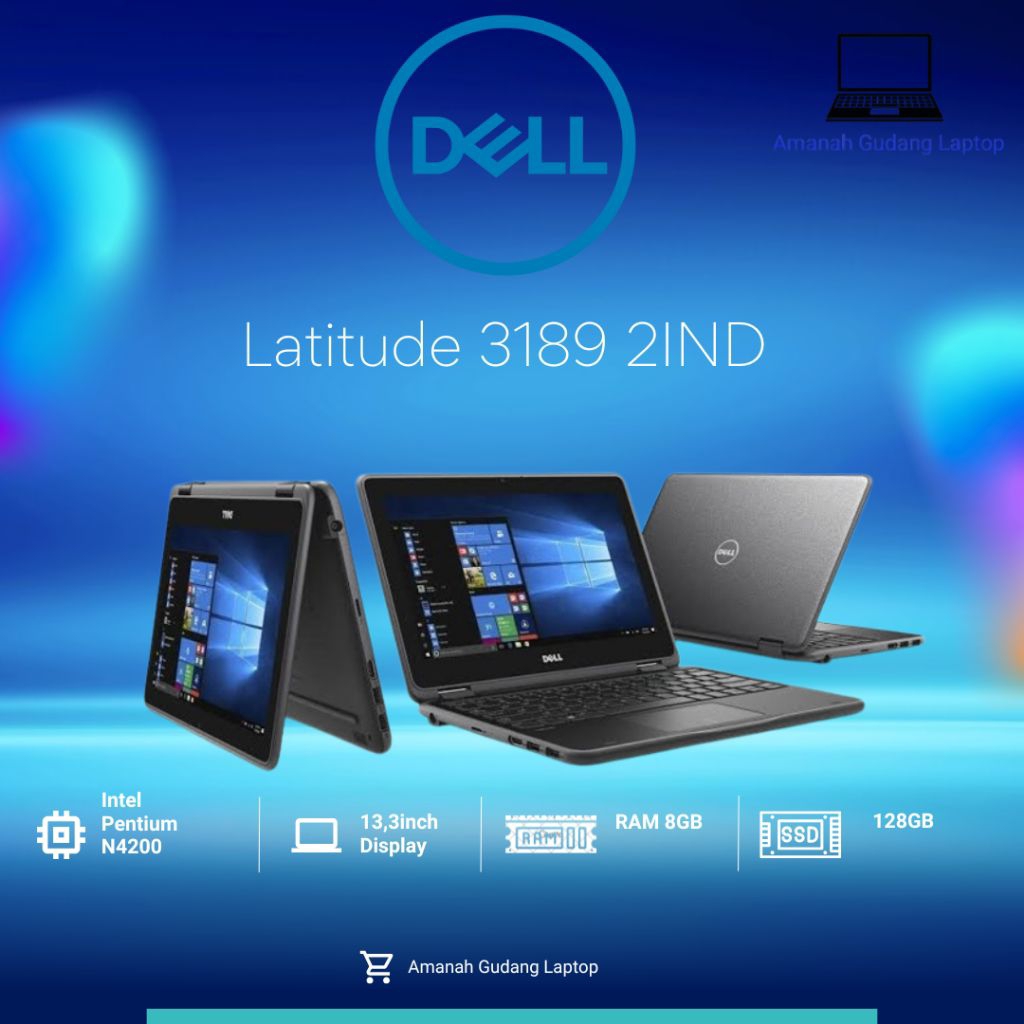 Jual Laptop Dell all varian 3180/3189/3190 Intel Celeron Chrombook ...