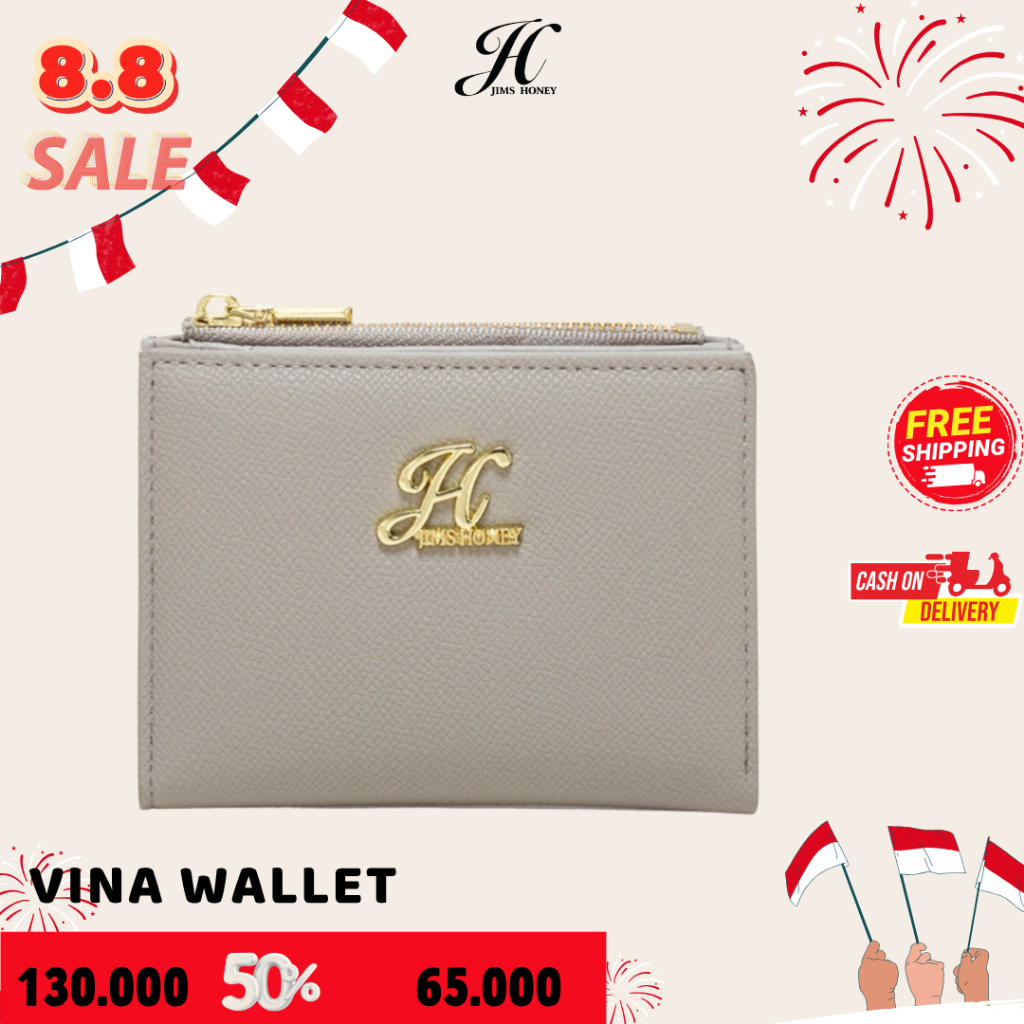 Jual JIMS HONEY DOMPET LIPAT WANITA VINA WALLET | Shopee Indonesia