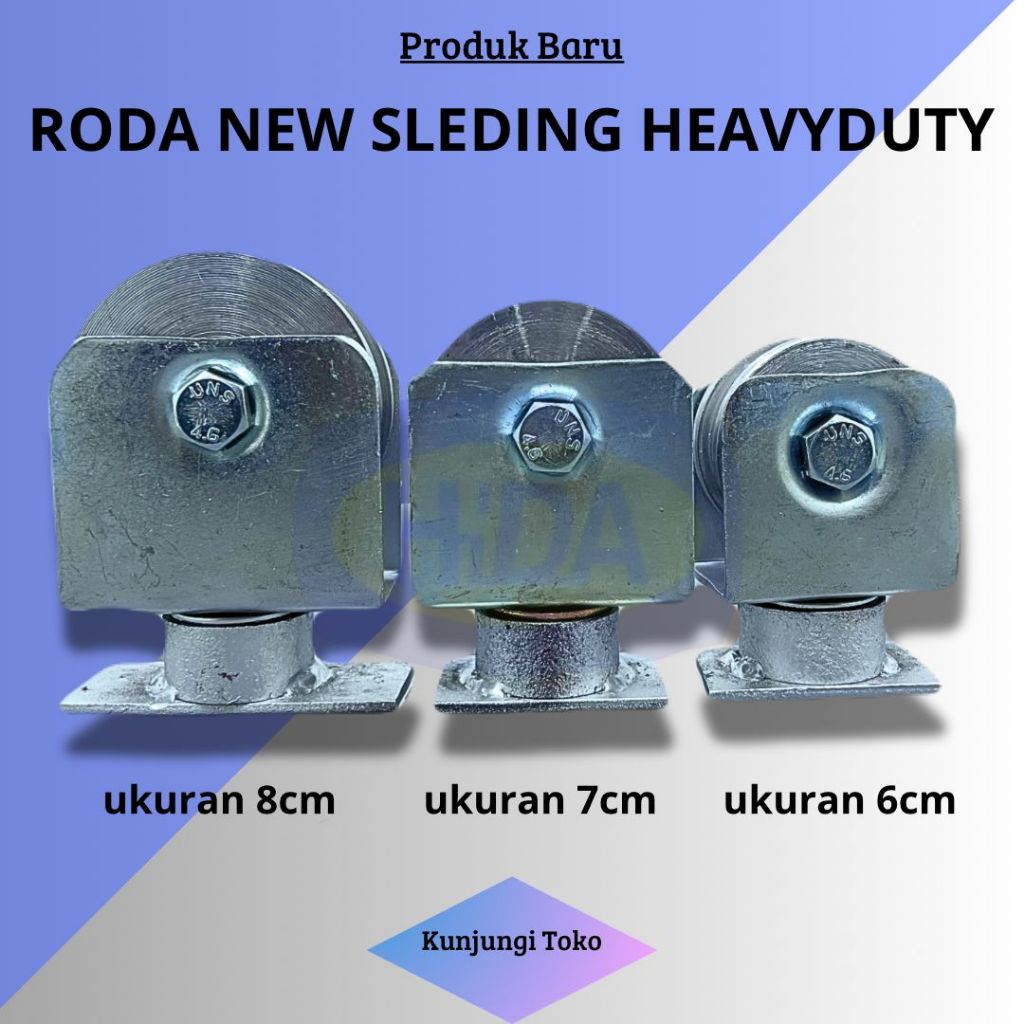 Jual roda pintu pagar sleeding heavy duty - roda pagar beban berat ...