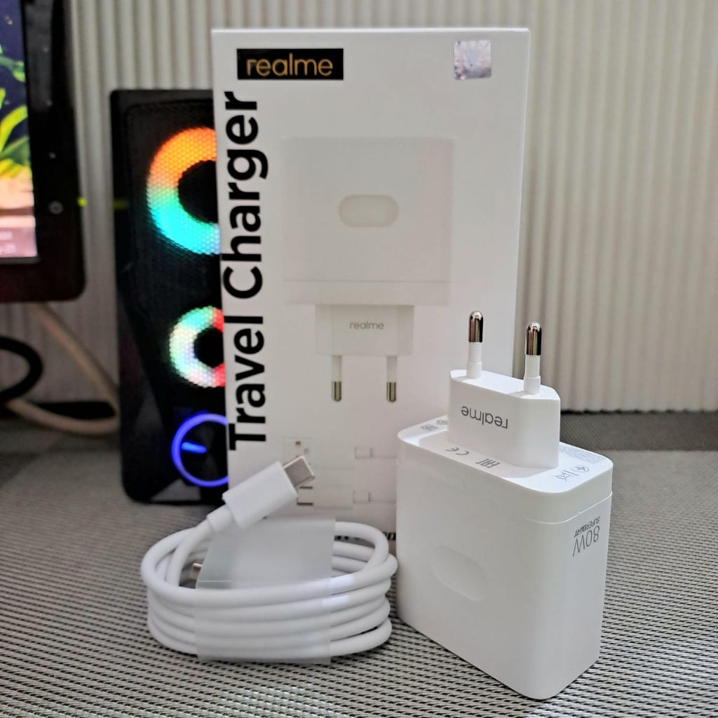 Jual Charger HP Realme 80W SuperDart Type C Fast Charging | Shopee ...