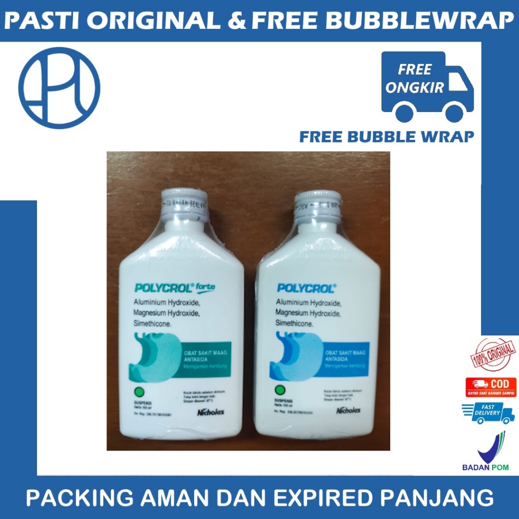 Jual POLYCROL SIRUP 100ML OBAT SAKIT MAAG MAGH | Shopee Indonesia