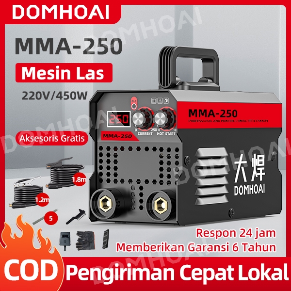 Jual DOMHOAI Mesin Las Inverter MMA Mesin las listrik mini portabel ...