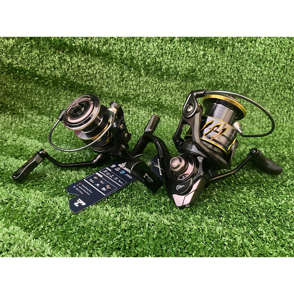 Jual Reel CAPTAIN IMPERIAL SW 2000 3000 Power Handle Carbon | Shopee ...