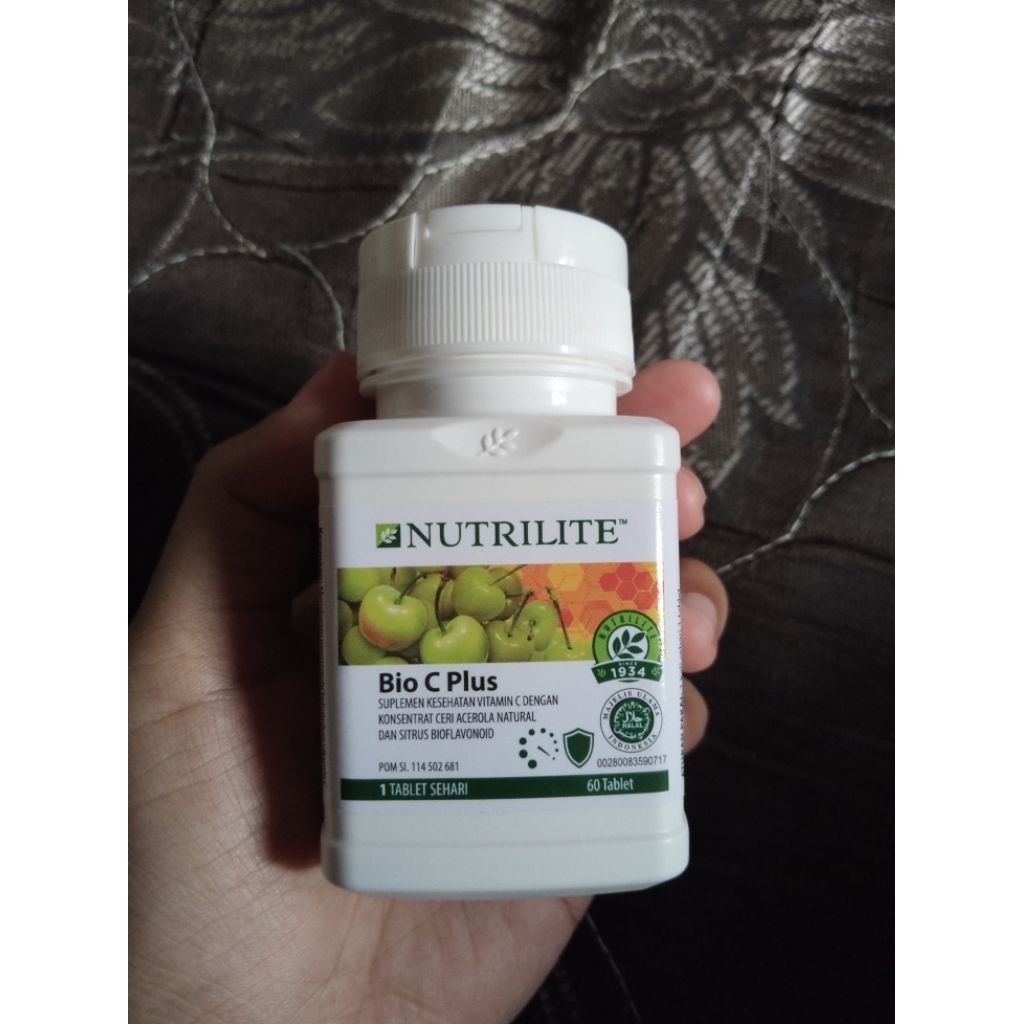 Jual Nutrilite Bio C Plus Amway ORIGINAL 100% (exp 22 nov 2025) | Shopee Indonesia