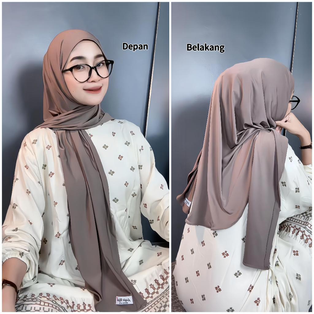 Jual HIJAB INSTAN OVAL JERSEY / HIJAB PASHMINA INSTAN KAOS JERSEY/ PASHMINA INSTAN MURAH BY ...
