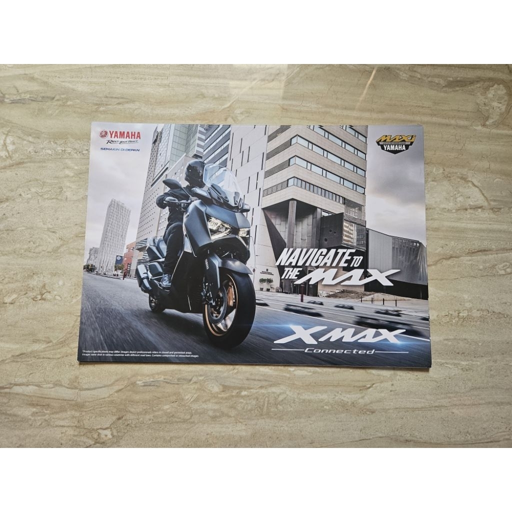 Jual brosur katalog yamaha xmax connected 2022 leaflet | Shopee Indonesia