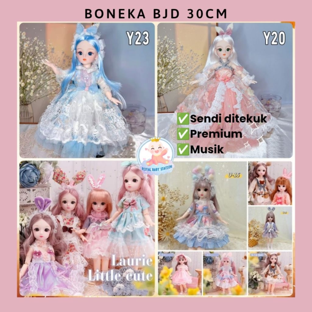 Jual Boneka BJD Princess Musik 30cm Premium Style | Shopee Indonesia