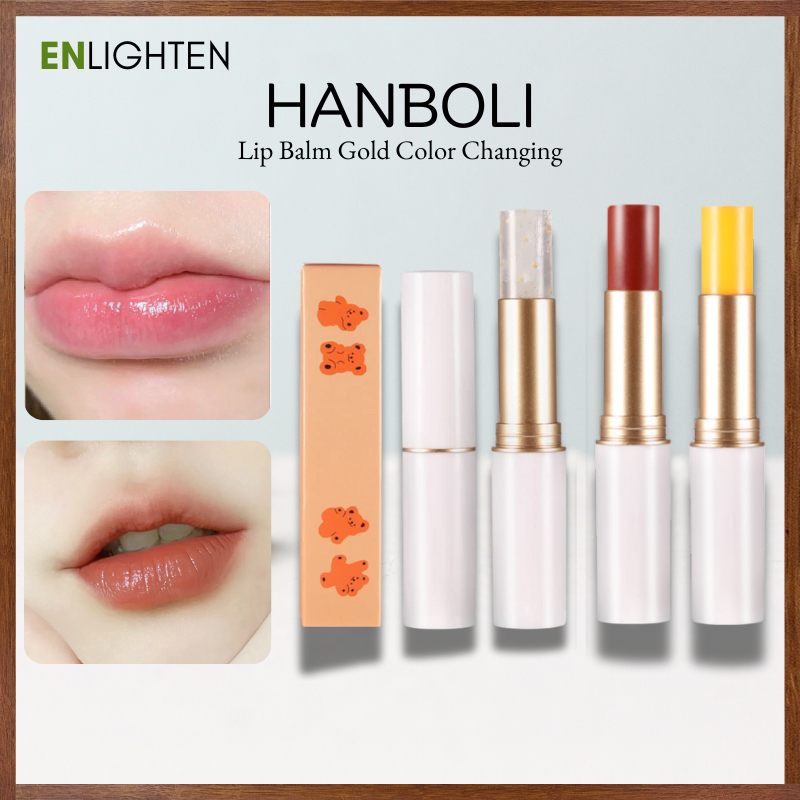 Jual HANBOLI Lip Balm pH Colorless Gold Lip Gloss Lipstick Transparan ...