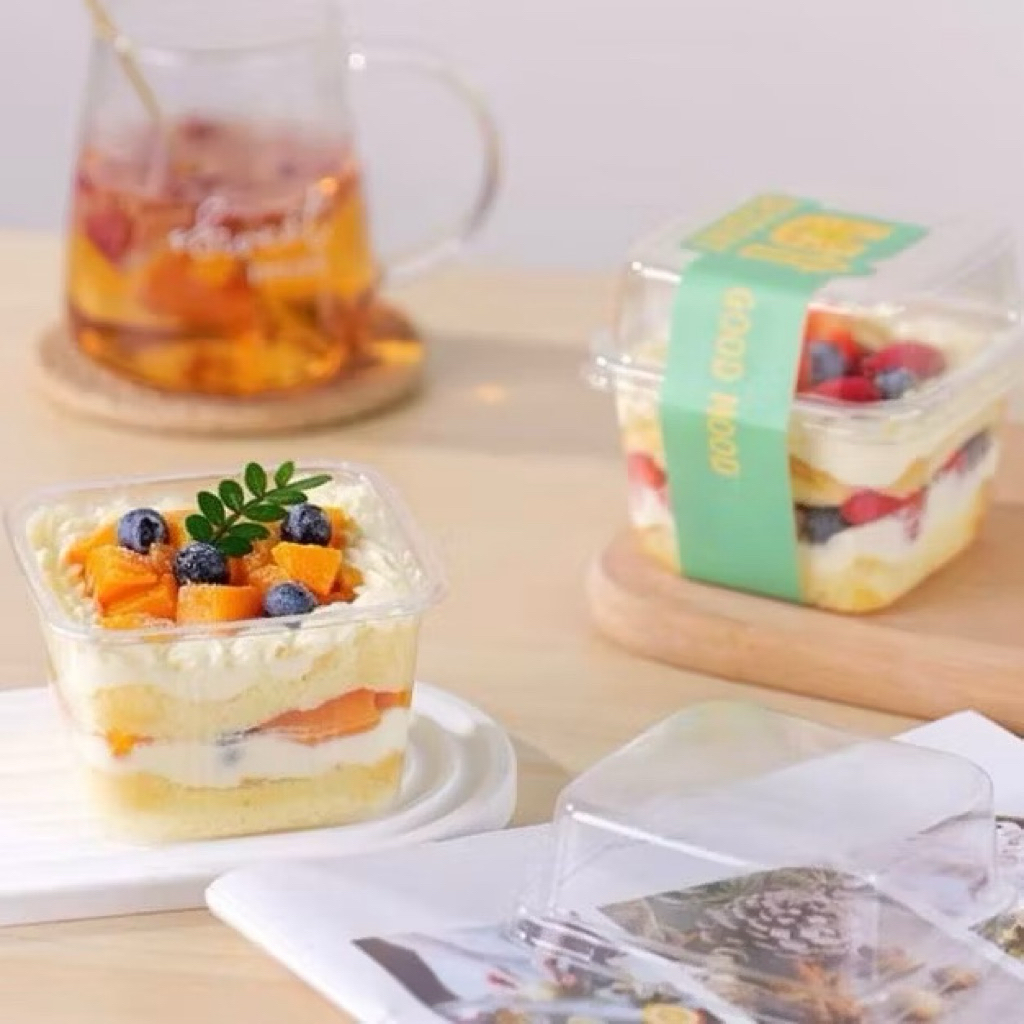 Jual Kotak Dessert Box isi 10 Pcs / Kotak Puding Box / 10pcs Dessert ...