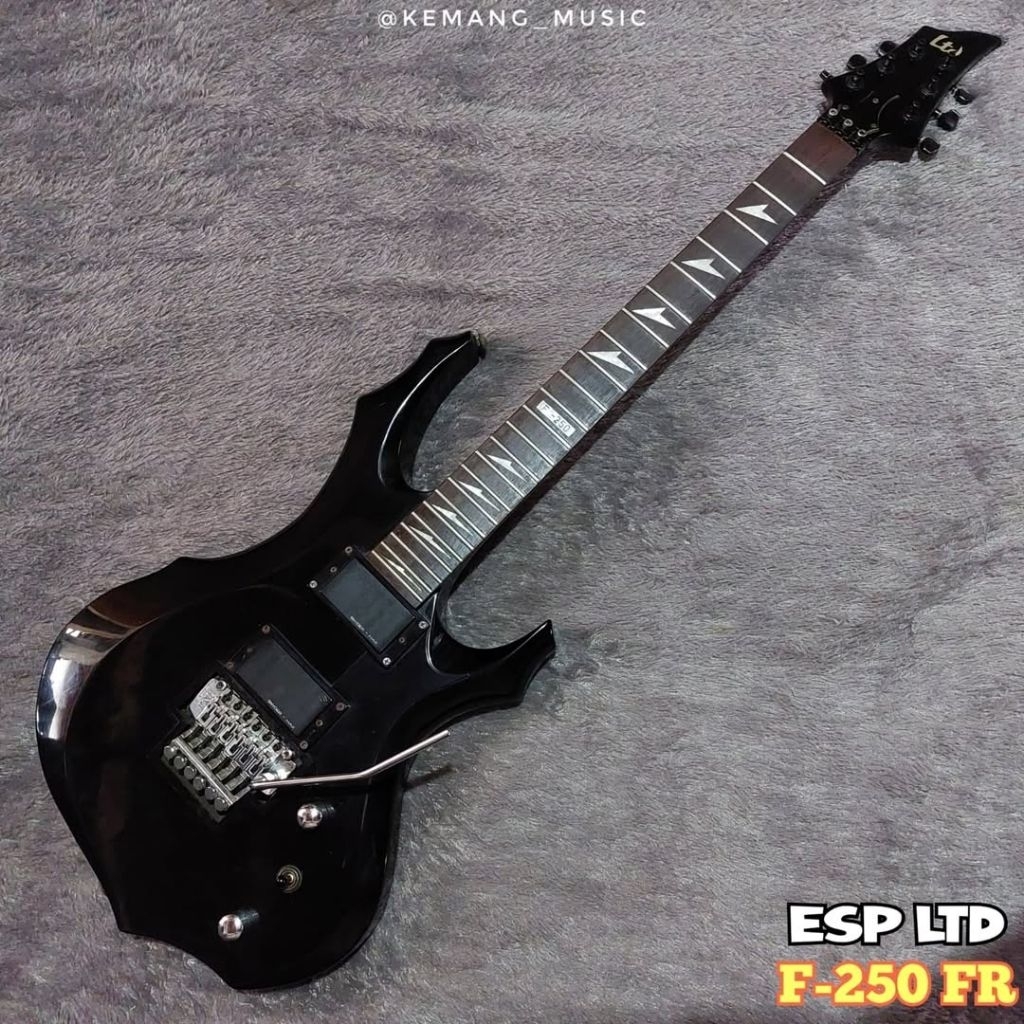 Jual gitar langka esp ltd f250 aktif pickup esp antelope | Shopee Indonesia