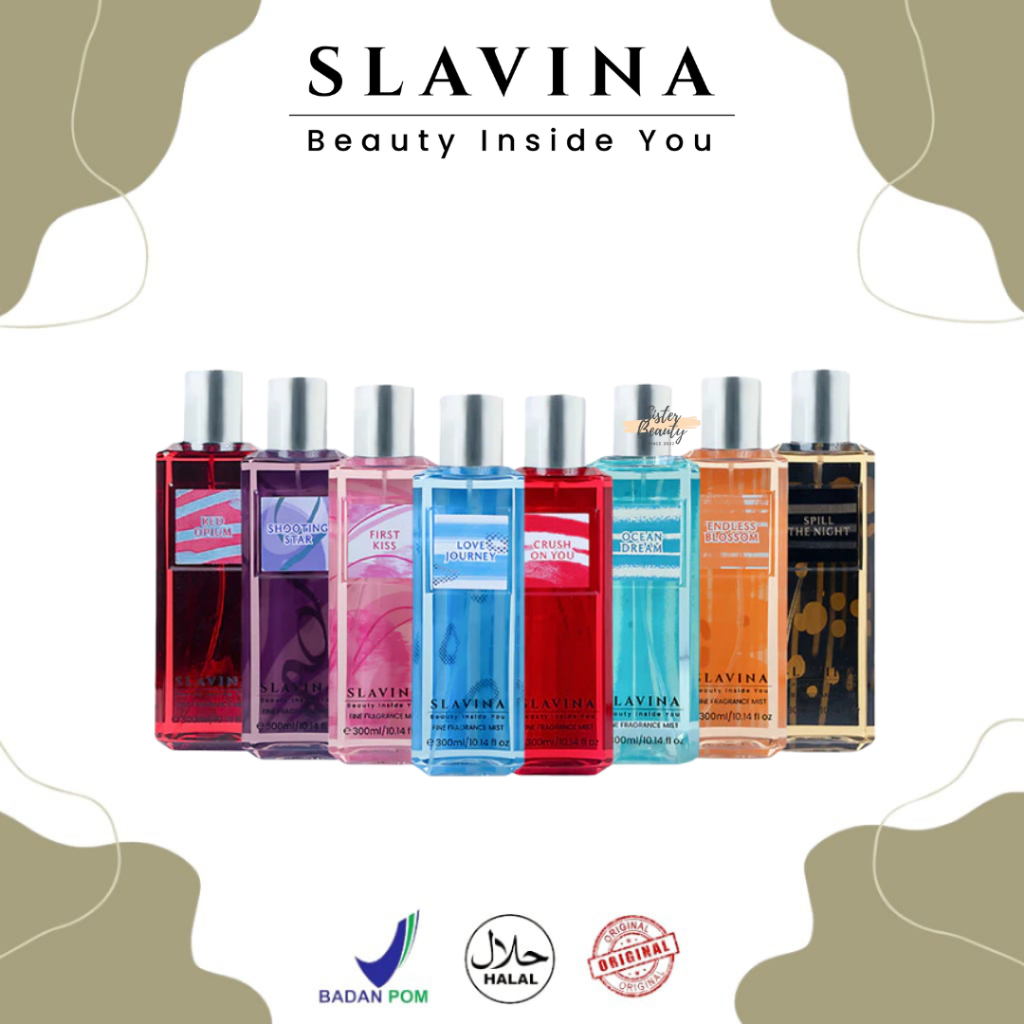 Jual SisterBeauty - Slavina Body Mist 300ml | Ocean Dream | Endless ...
