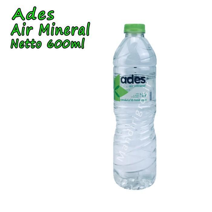 Jual Ades Natural Air Mineral Kemasan Botol Pet 600ml - Booze Story ...