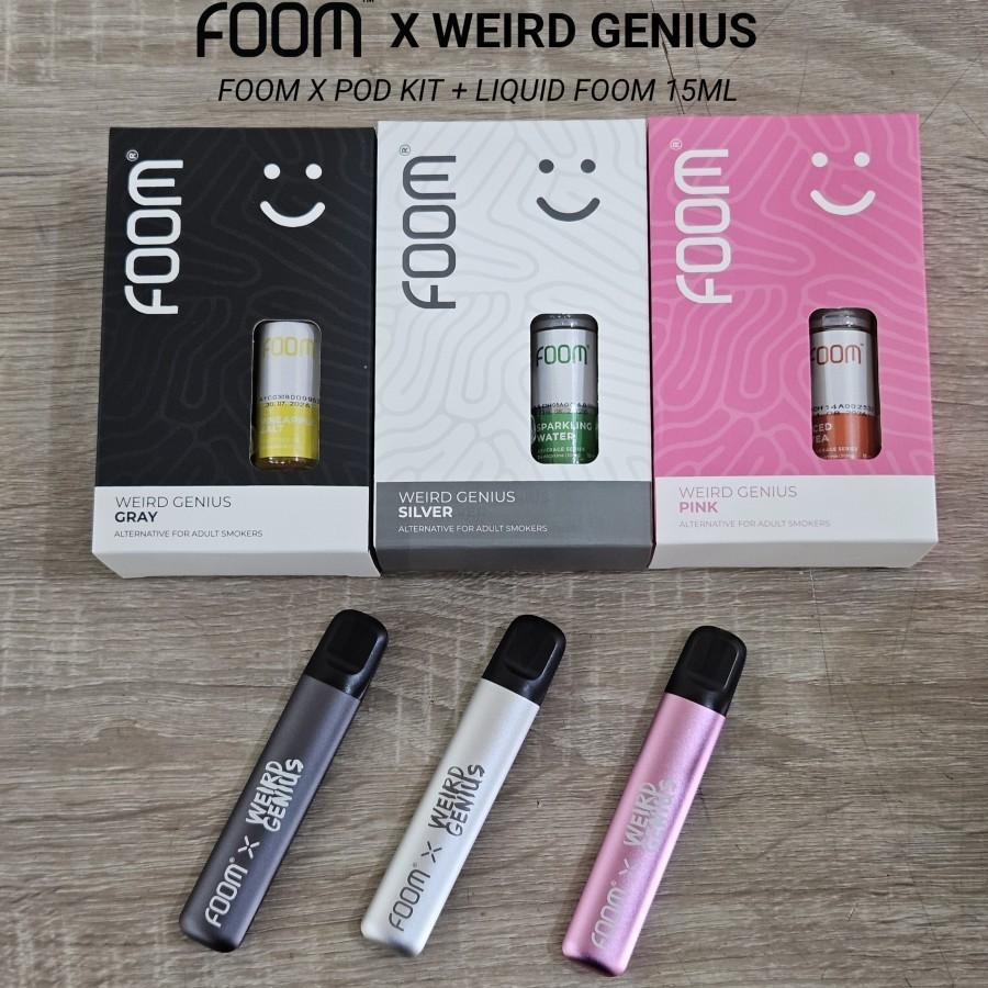 Jual Foom Pod X Weird Genius Bundling Liquid 15ML by Foom Lab Global x ...