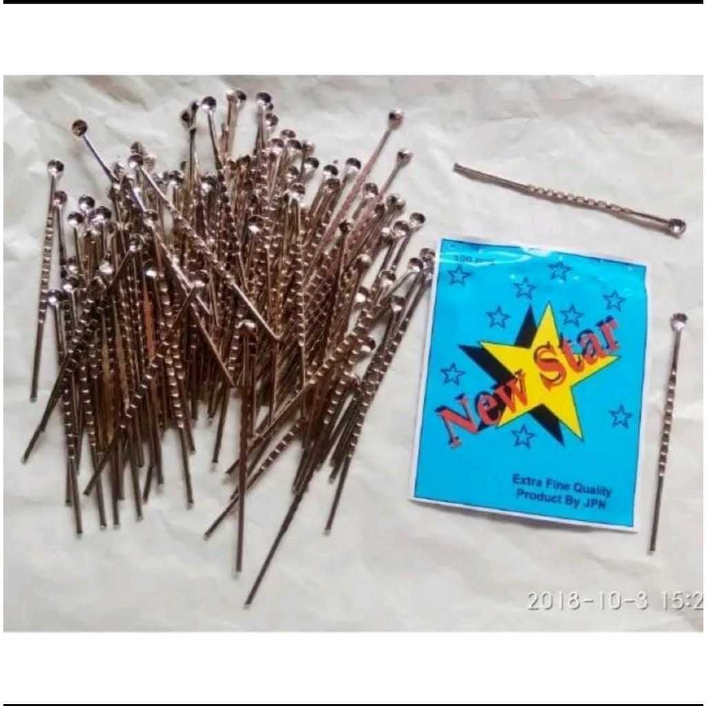 Jual ( PAKET 100 PCS) KOREK KUPING BESI kecil / alat pembersih telinga ...