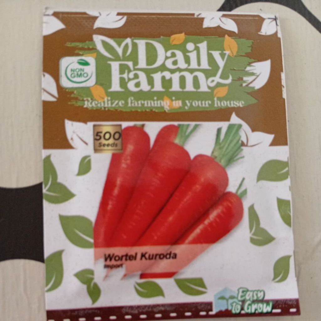 Jual BENIH/BIJI WORTEL KURODA KEMASAN (500 BUTIR) | Shopee Indonesia