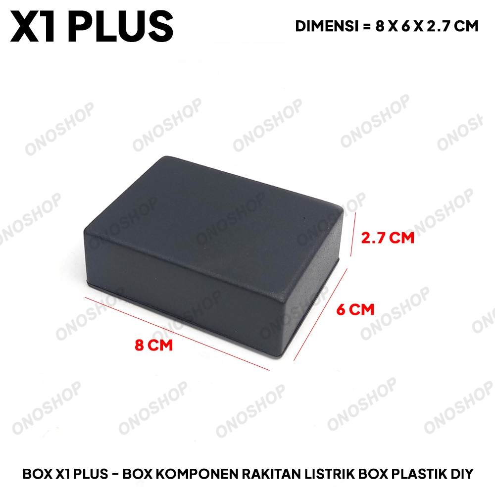 Jual Box X1 Plus - Box Komponen Rakitan Listrik Box Plastik DIY ...