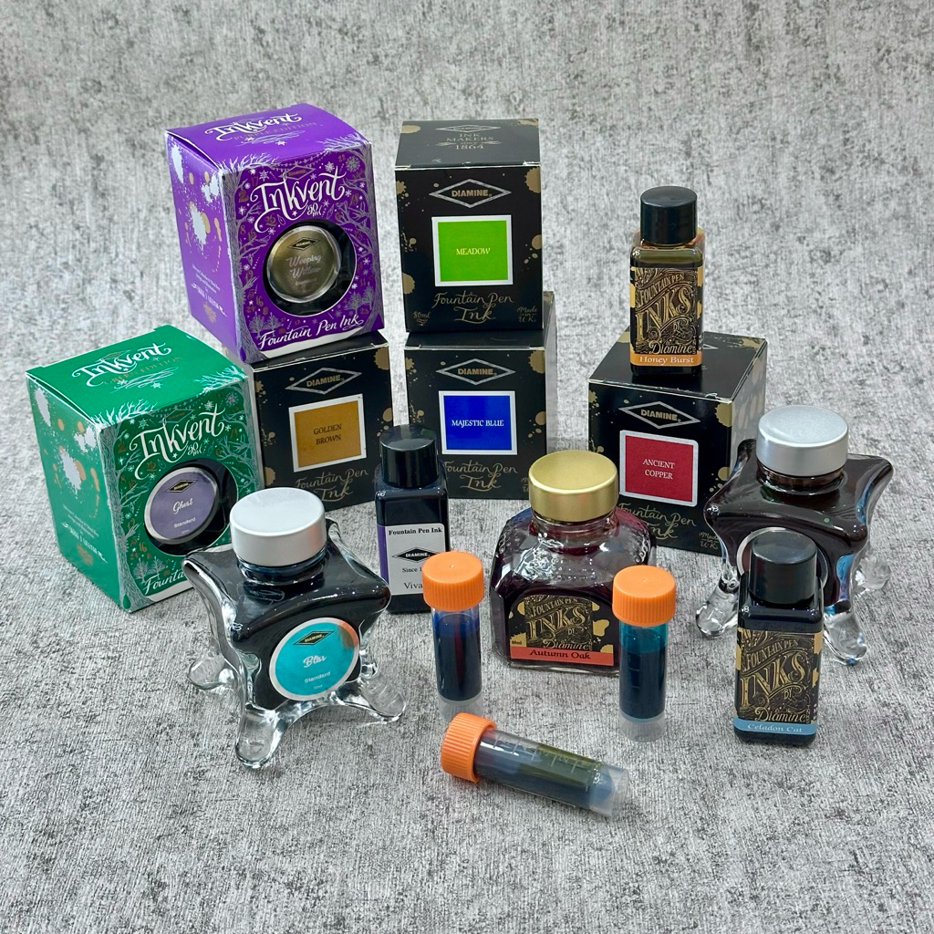 Jual Diamine | Inkvent Ink Sample Tinta Fountain Pen 5ml | Shopee Indonesia