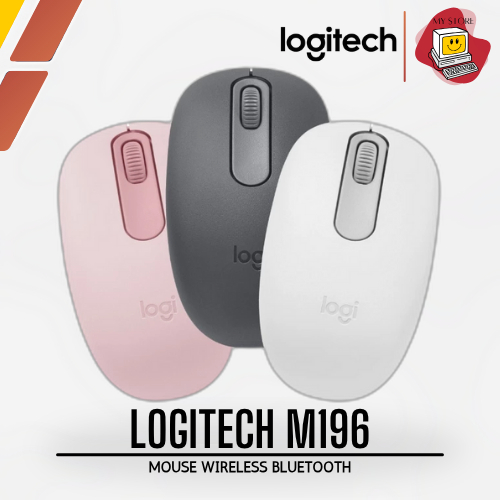 Jual Logitech M196 Mouse Wireless Bluetooth Portabel untuk Laptop ...